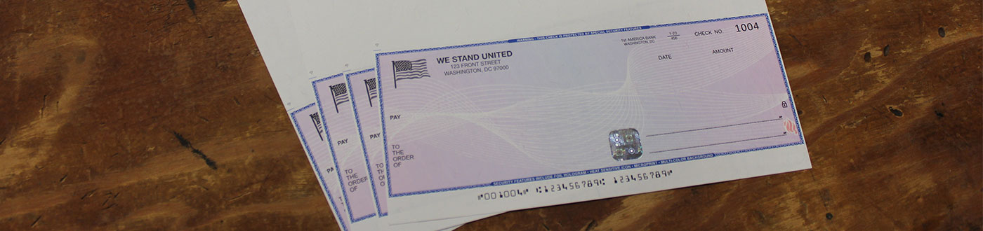 High Security Laser Checks